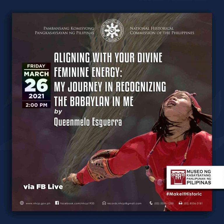 Rediscover the Babaylan in you with this Women’s Month online lecture